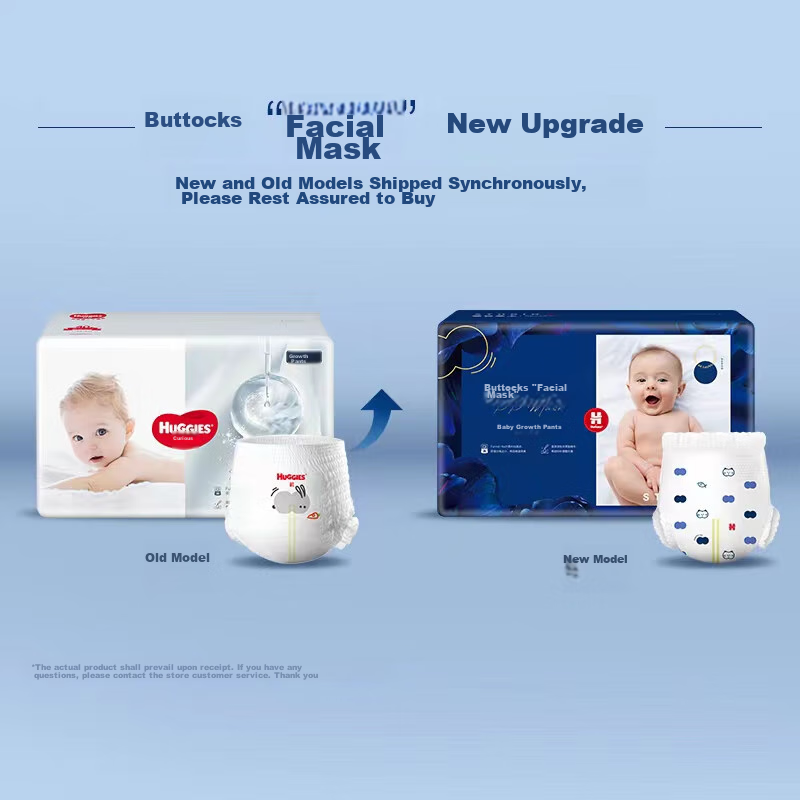 Huggies Blue Label Diaper Pants Growth Pants Jiajia XXL30, Baby Diapers, Ultra-Thin And Breathable, for Summer