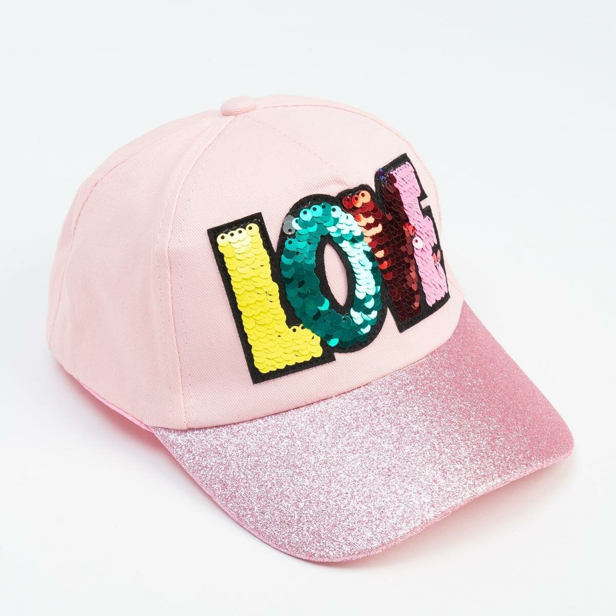 Бейсболка LOVE для девочек