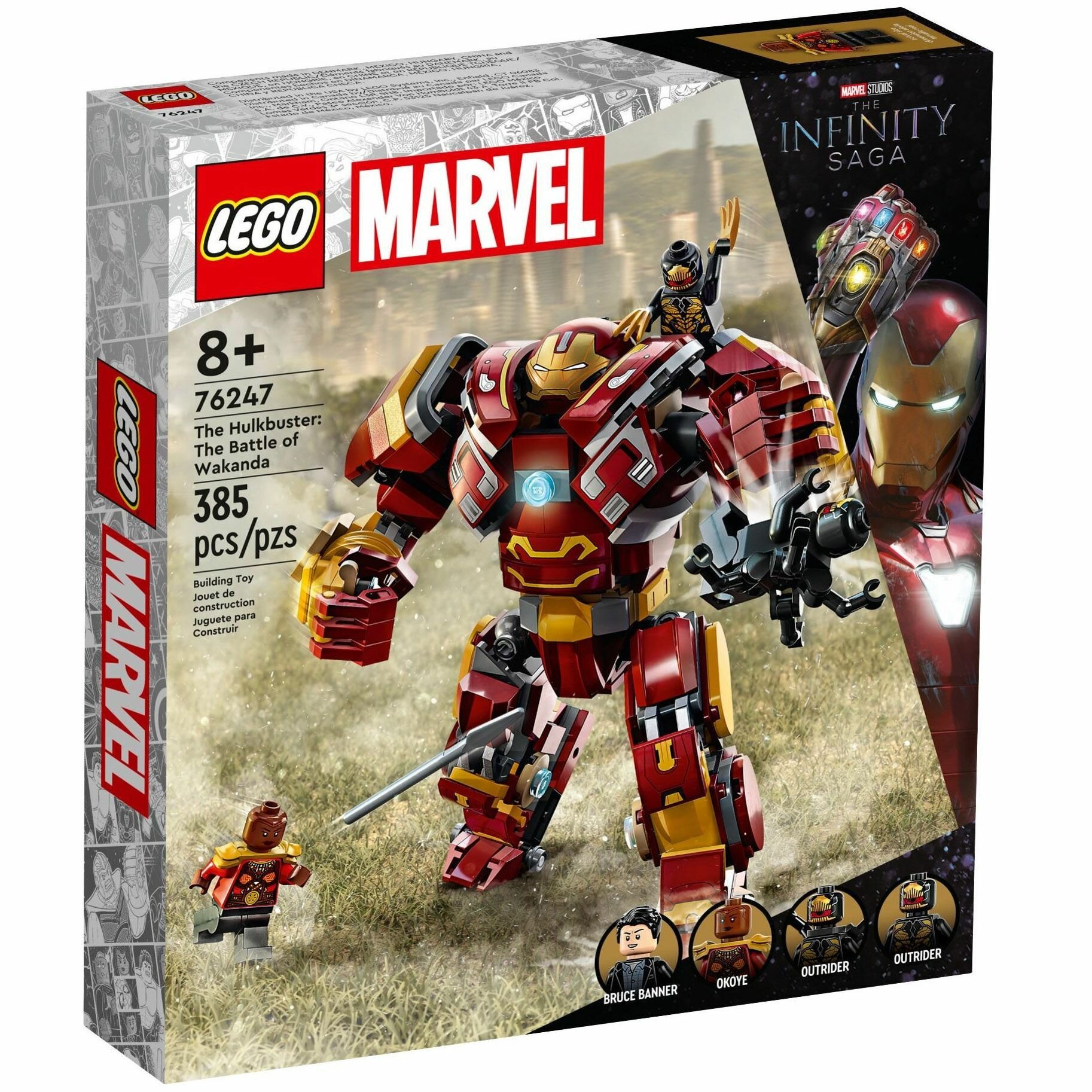 Конструктор LEGO Marvel Super Heroes 76247 Халкбастер: битва за Ваканду