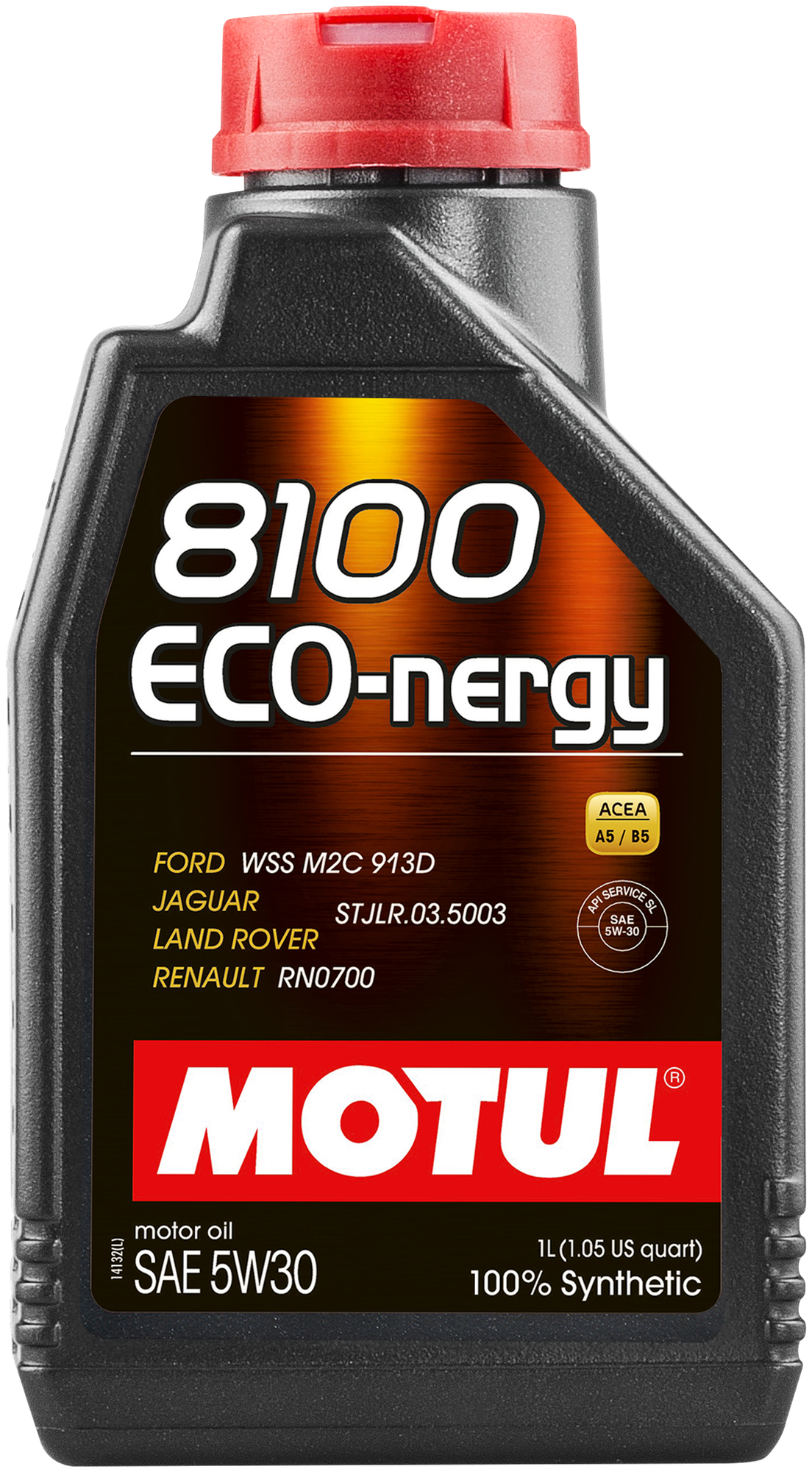 MOTUL 111685 Масло моторное Motul 8100 Eco-nergy SL/CF 5W-30 синтетическое 1 л 111685 1шт