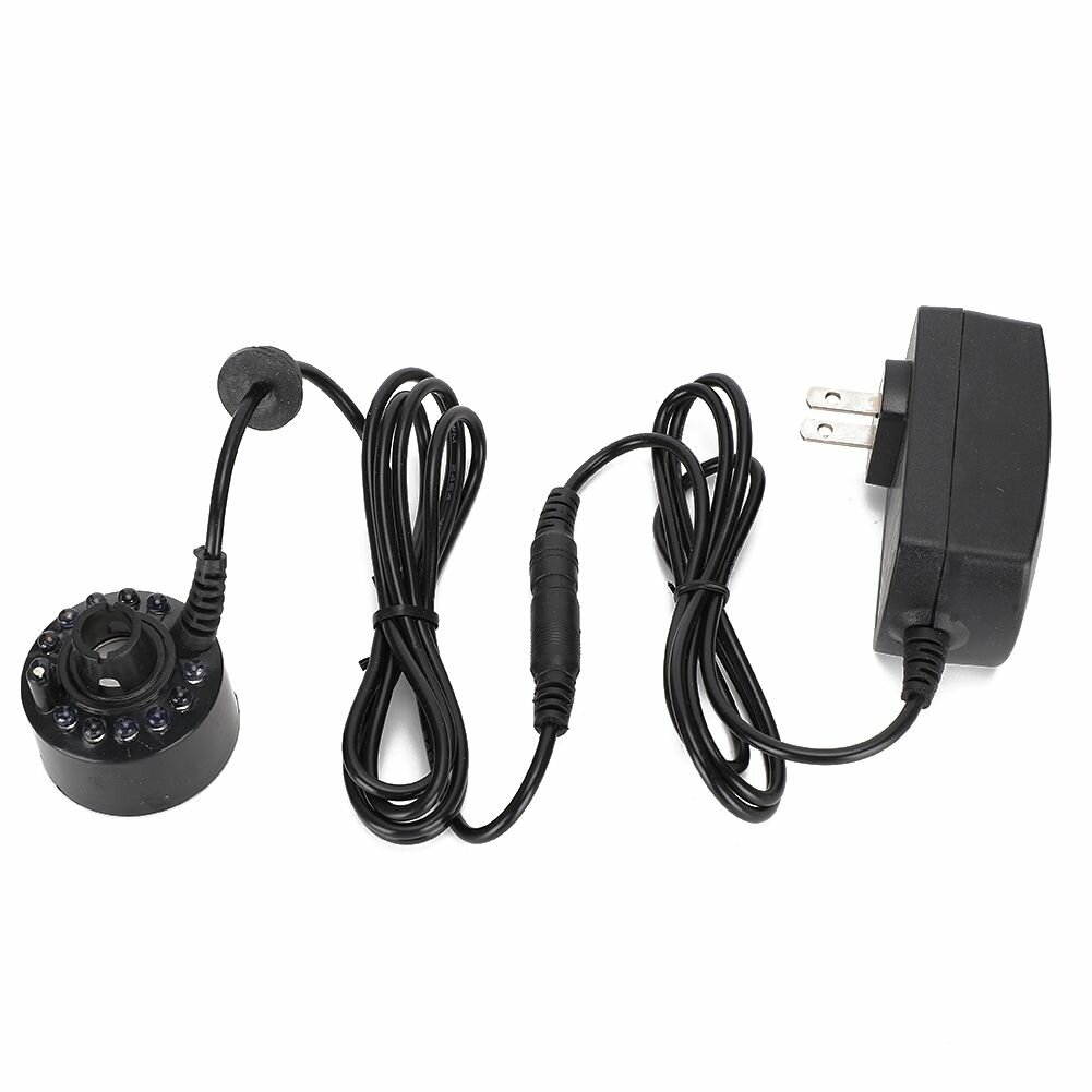 Светодиодный красочный туманообразователь для аквариумных рептилий, пластиковый распылитель-распылитель с увлажнителем и освещением для рептилий для террариума и резервуара для разведения