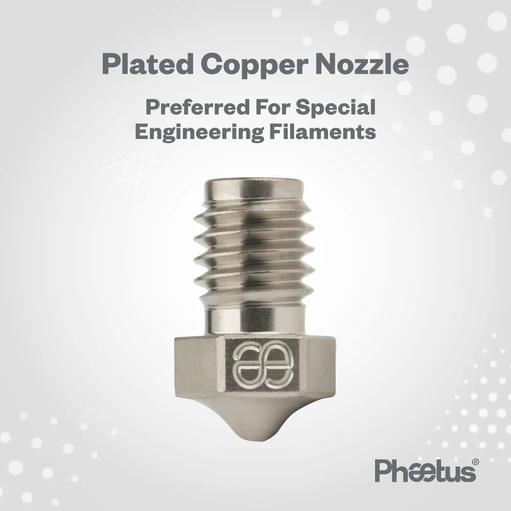 Phaetus Hotend Conch EndCoat ™ Насадка высокого качества со съемной насадкой 0,25 0,4 0,6 0,8 мм для Flashforge Adventurer 5M 5M Pro