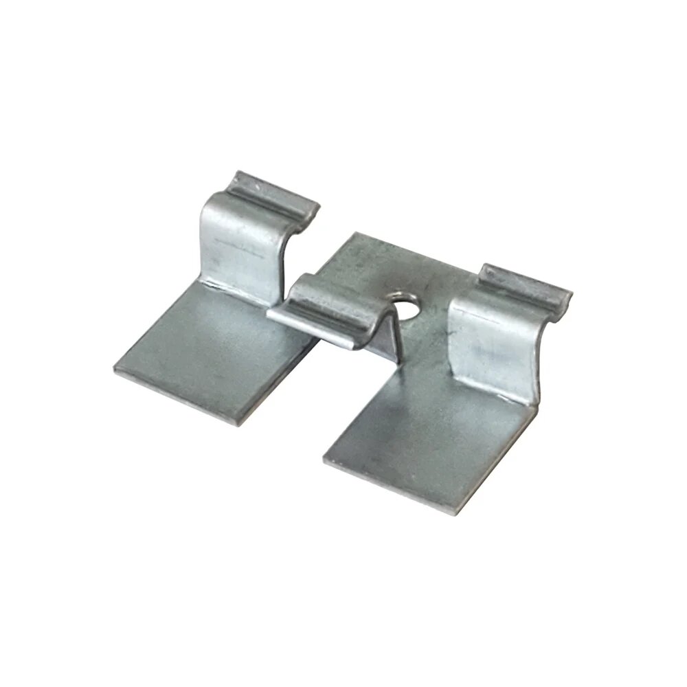 Гвозdeck Крепеж Гвоздэк Клипса для ДПК №8, цинк, цвет серебро Ведро 150шт 10220000ZN00WG13