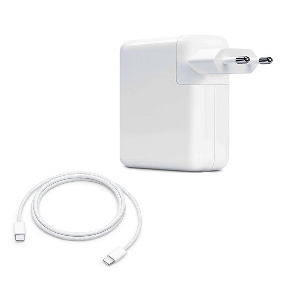 Зарядное устройство для быстрой зарядки Macbook TypeC PD30W европейского стандарта-кабель для зарядки длиной 2 м
