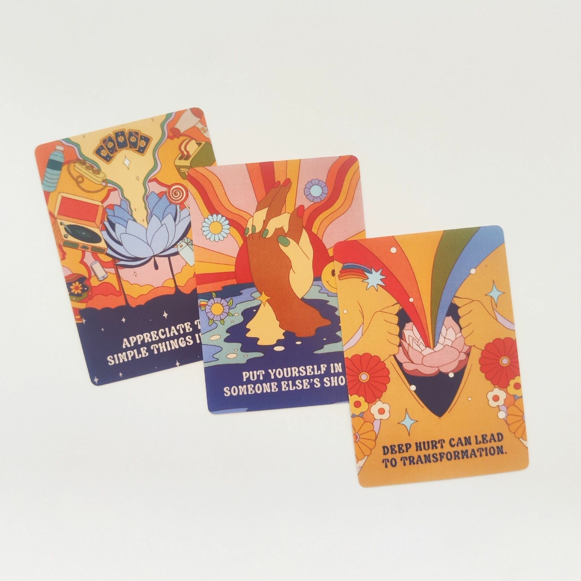 Карты таро"Cards for Daily Gratitude"Oracle,10.4X7.3CM — фото 1