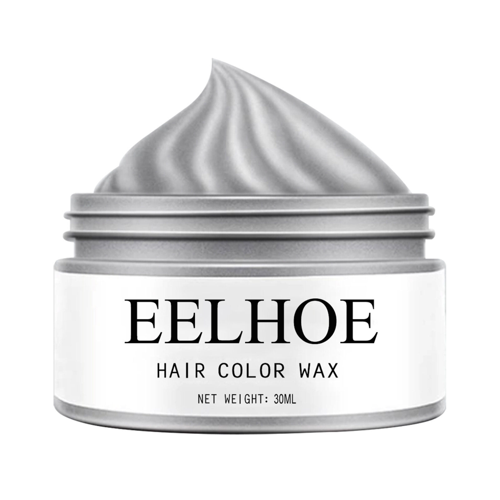 EELHOE Волосковый краситель для волос 30ml Диспозабельный Инстантный Цвет волос: Серый, Белый, Черный, Серый коричневый, Красный, Фиолетовый 1 упаковка