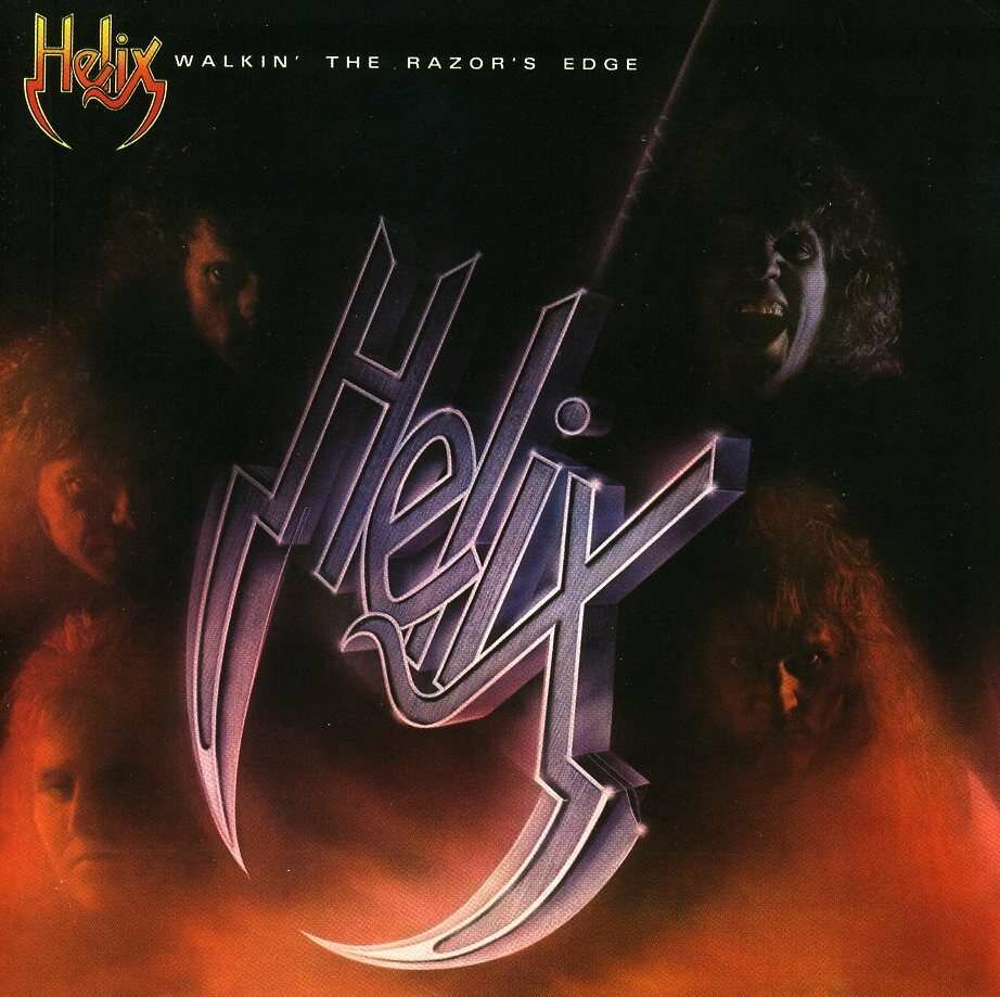 Диск Helix - Walkin The Razors Edge (1 CD)