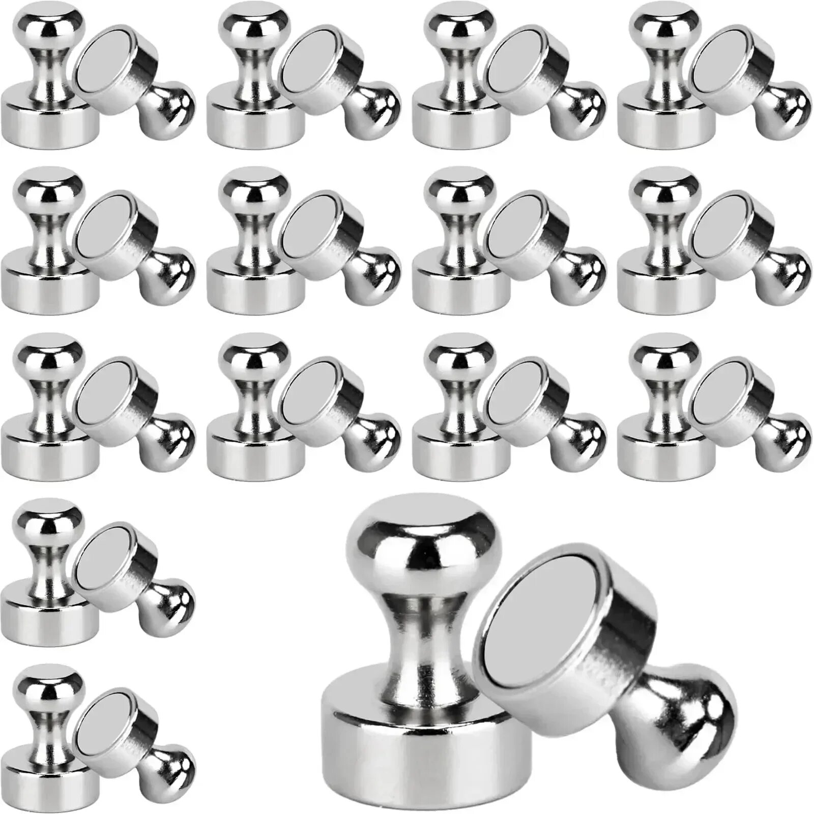 Суперсильные неодимовые магниты 12 Pcs, Silvery