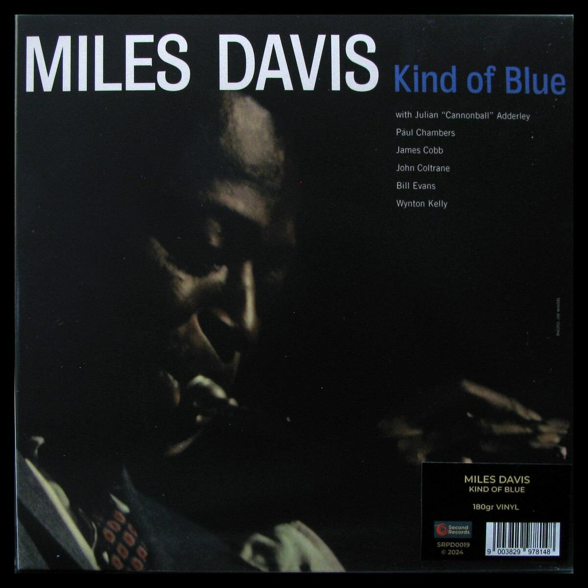 Виниловая пластинка Second Records Miles Davis – Kind Of Blue