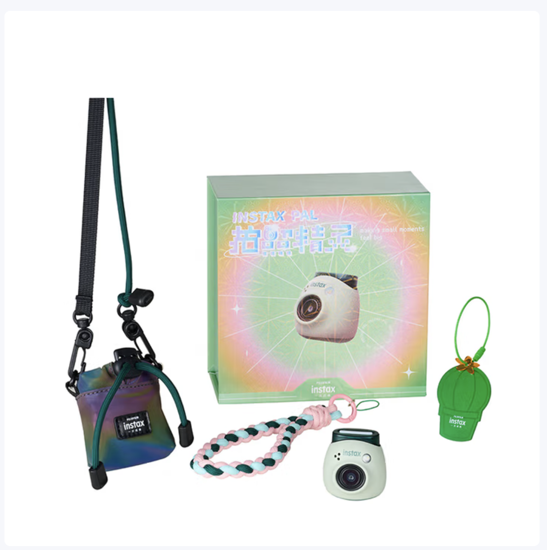 Мини Фотоаппарат Fujifilm "Instax Pal", автофокус, Bluetooth, встроенный аккумулятор , версия в подарочной коробке