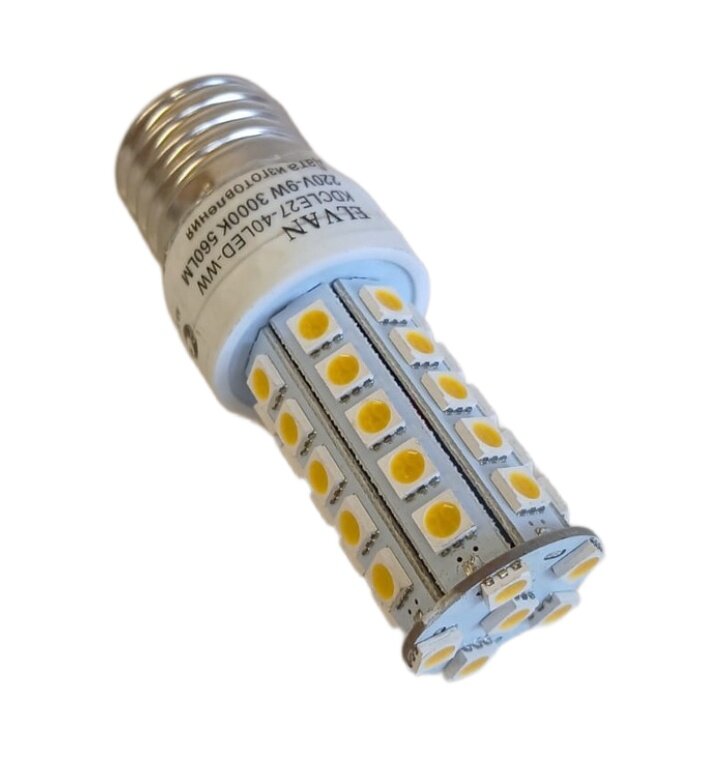 Лампа светодиодная ELVAN G9 SILICON 7W 6400К