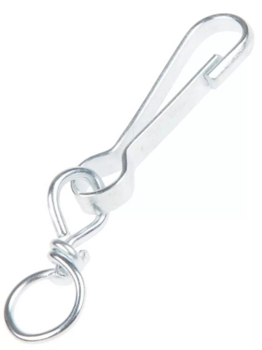 Карабин с вертлюгом тип А 50 мм STARFIX 100 штук (SM-66895-100)