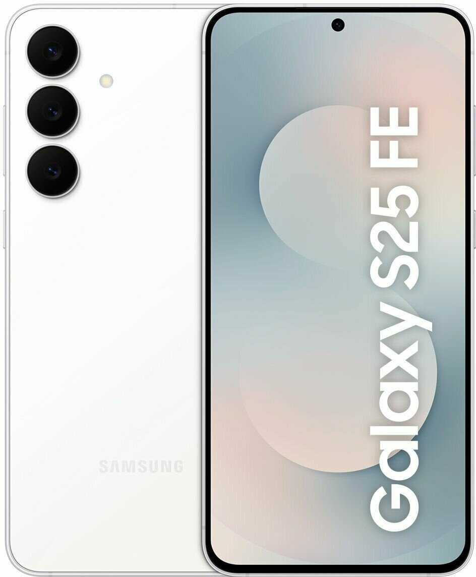 Смартфон Samsung Galaxy S25 FE 8/512Gb Global White (Белый) NFC