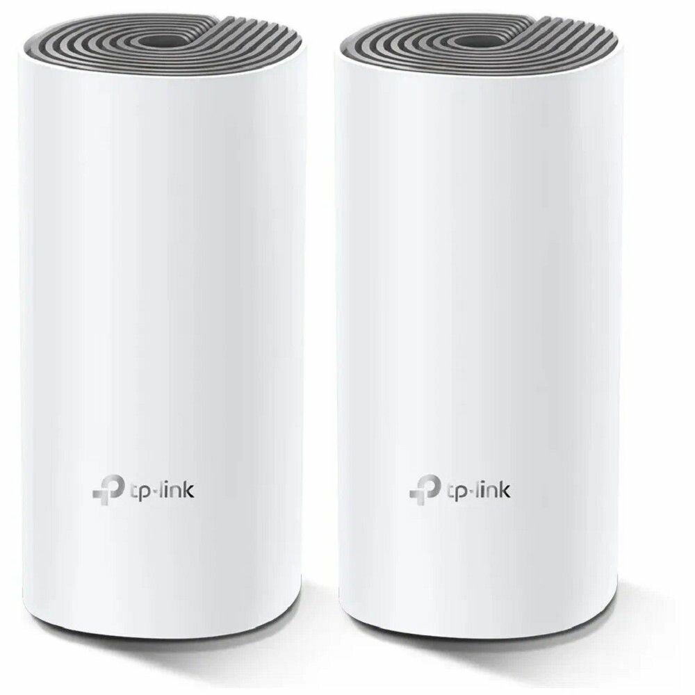 Mesh-Система TP-Link Deco E4(2-pack), AC1200, двухдиапазонная, 2xRJ45 100Мбит/с (комплект из 2шт)