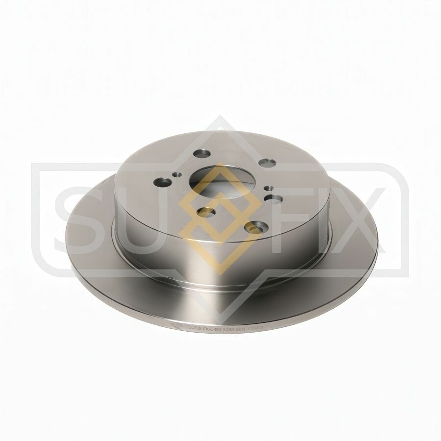 Диск тормозной задний, 269x9, для Рено Сценик 2, Гранд Сценик 2, Меган 2 арт FX1491