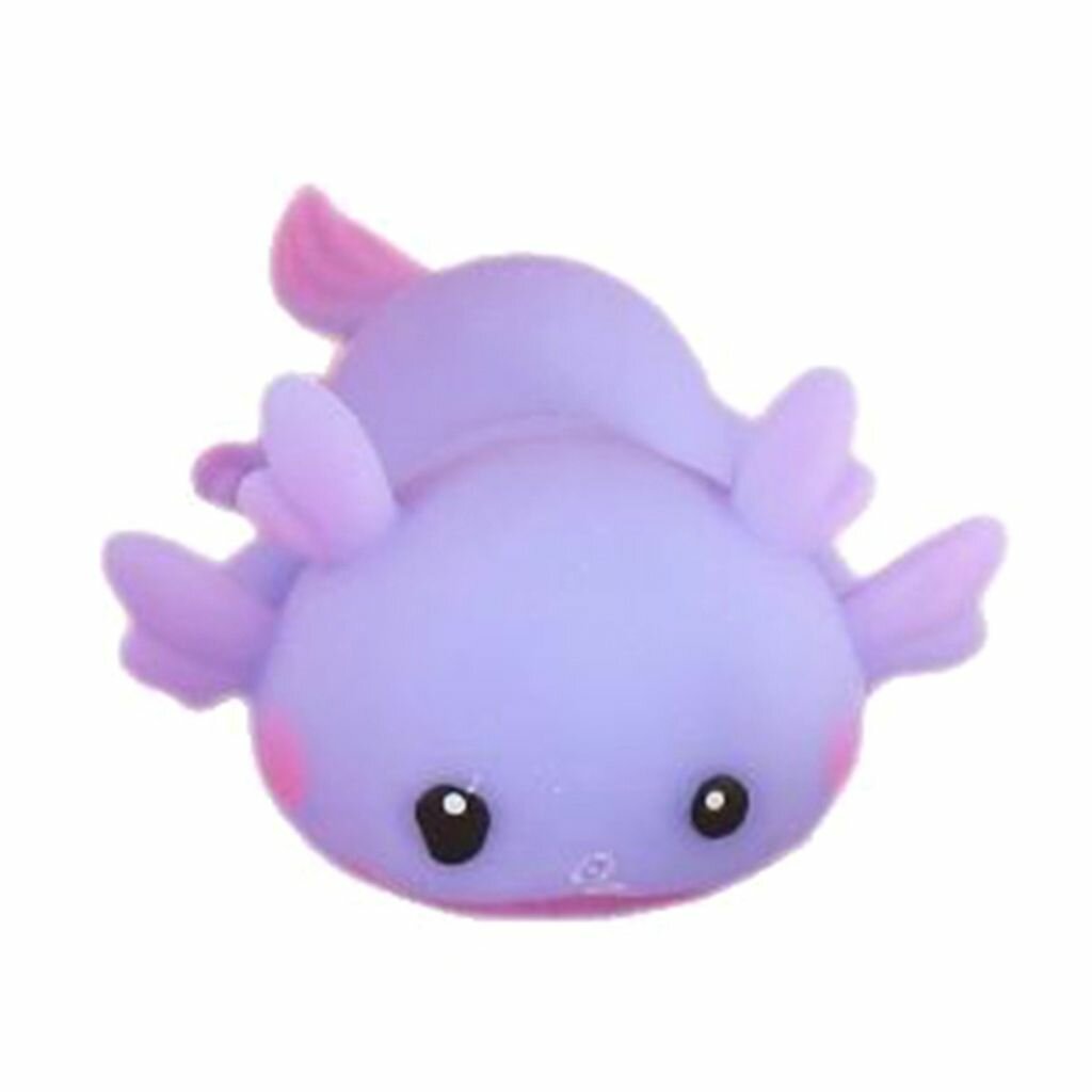 Мягкая игрушка-антистресс "Аксолотль", Фиолетовый