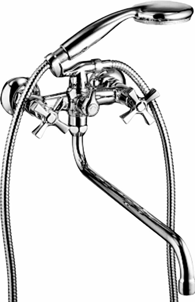 Смеситель с длинным изливом для ванны Lemark Benefit LM2551C