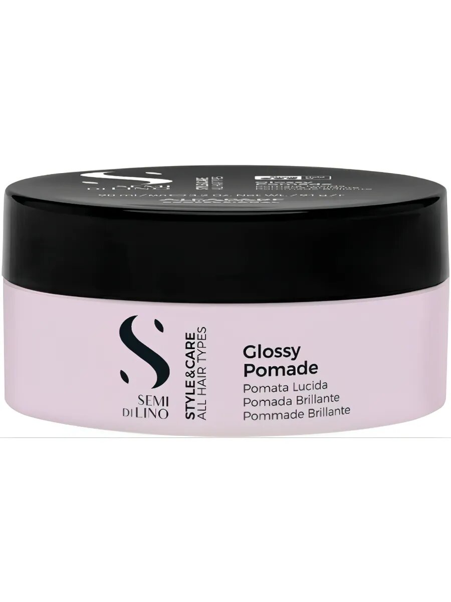 Глина для волос Alfaparf Milano "Style Stories" Glossy Pomade, сильная фиксация, блеск, 90мл