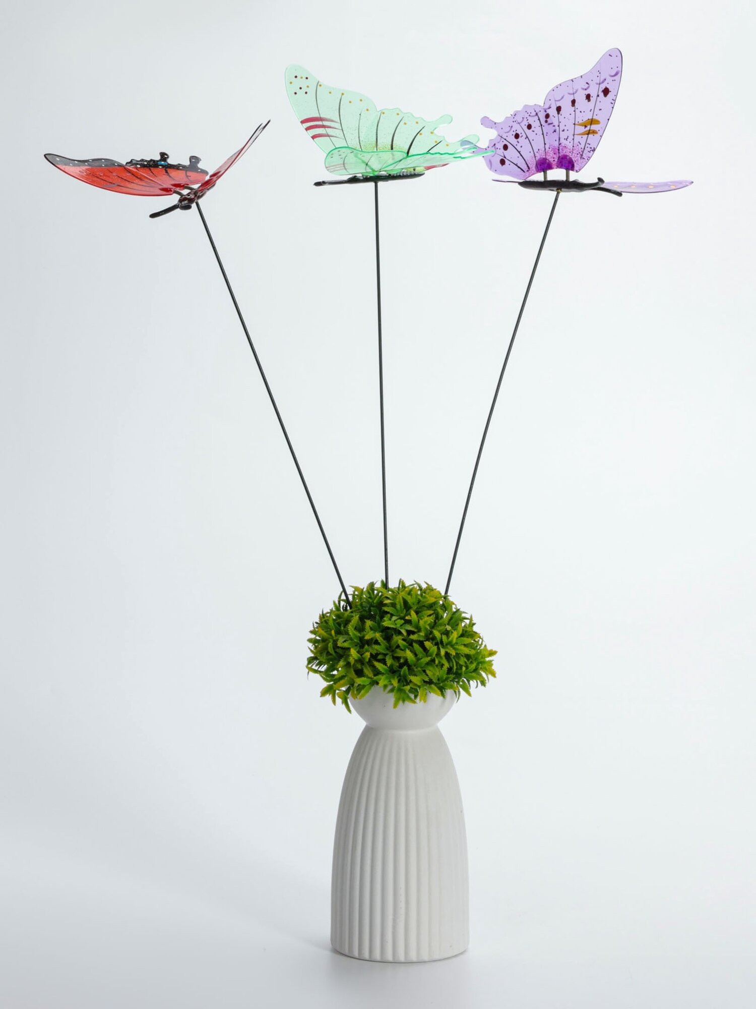 Штекер TAKE IT EASY "Бабочка Эдра", 60 см, набор 3 штуки, микс