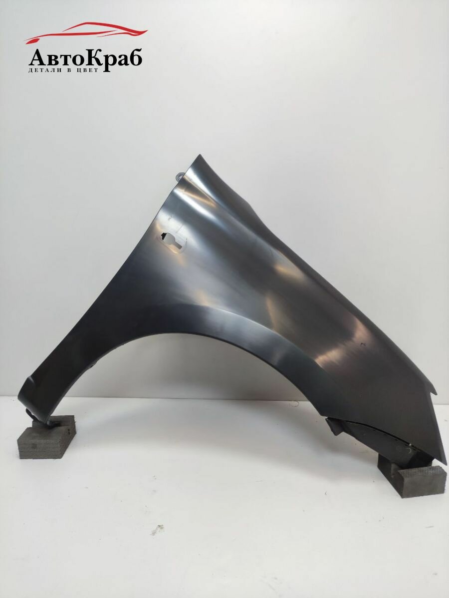 Крыло переднее правое пластиковое под покраску Лада Гранта 2011 - 2017 г. и Калина 2 2192 2013 - 2018 г.