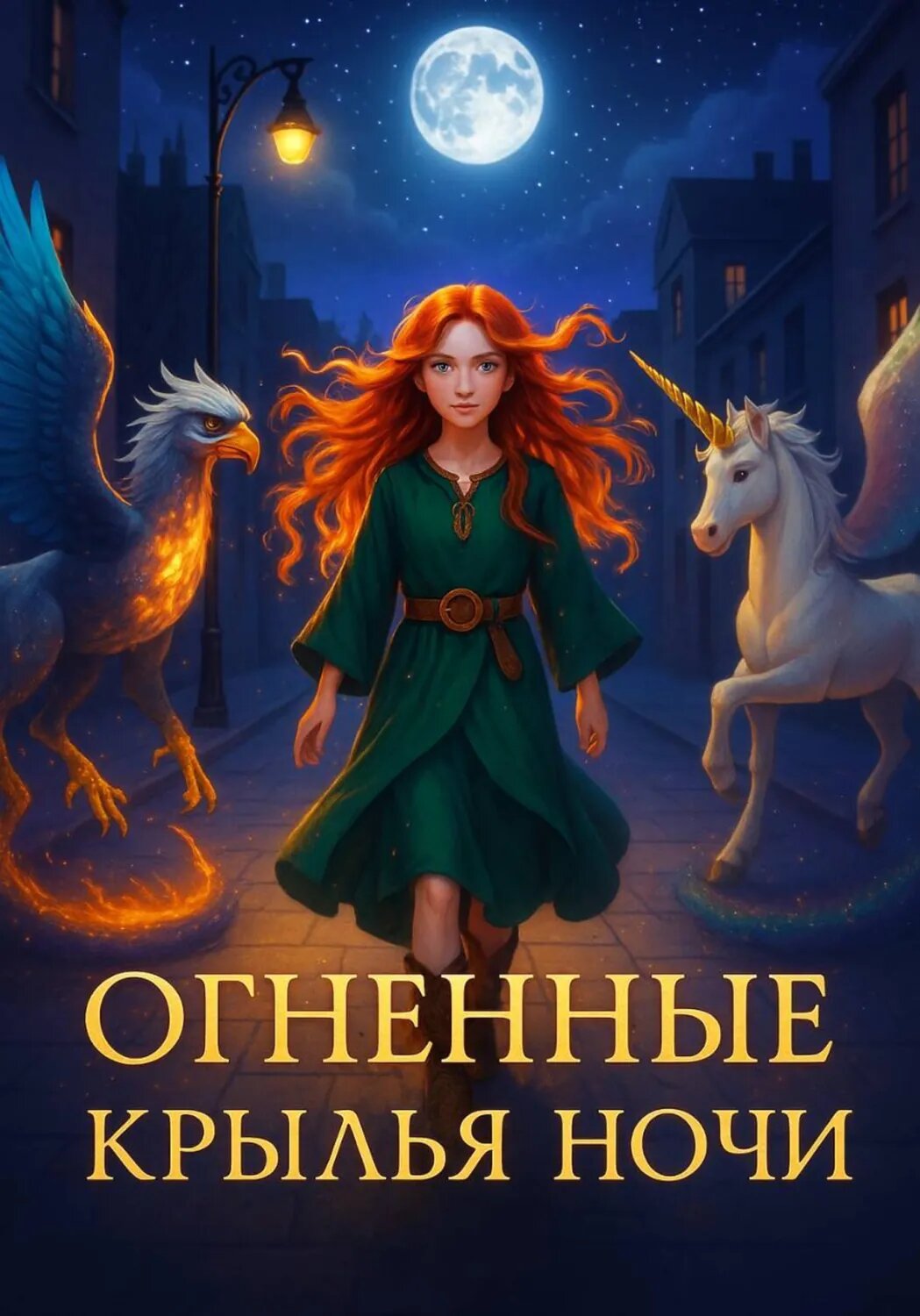 Огненные крылья ночи [Цифровая книга]
