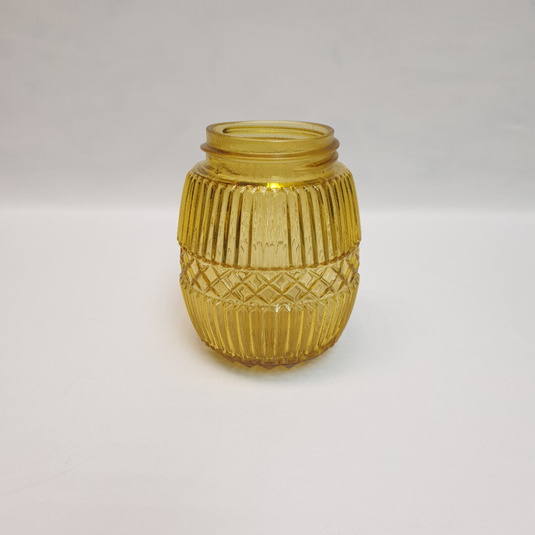 Плафон, медовое стекло 7.4 см, винтаж СССР