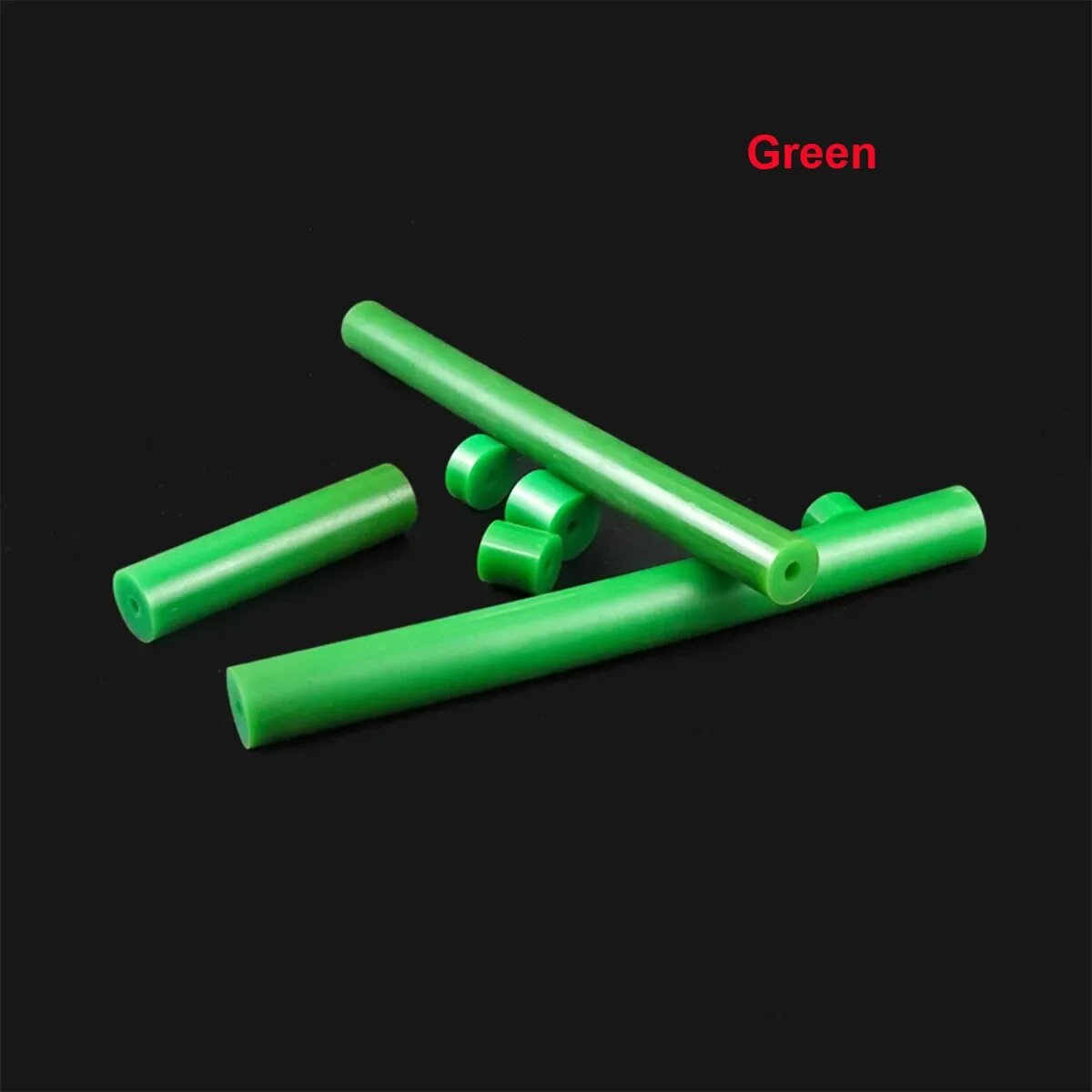 Полый стержень полиуретановый, 25x8x500 мм, Green