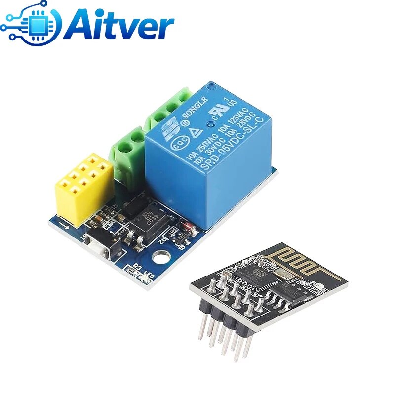 ESP8266 WiFi релейный модуль 5В, ESP-01S Set