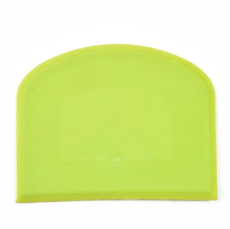 Пластиковый шпатель для теста soft green