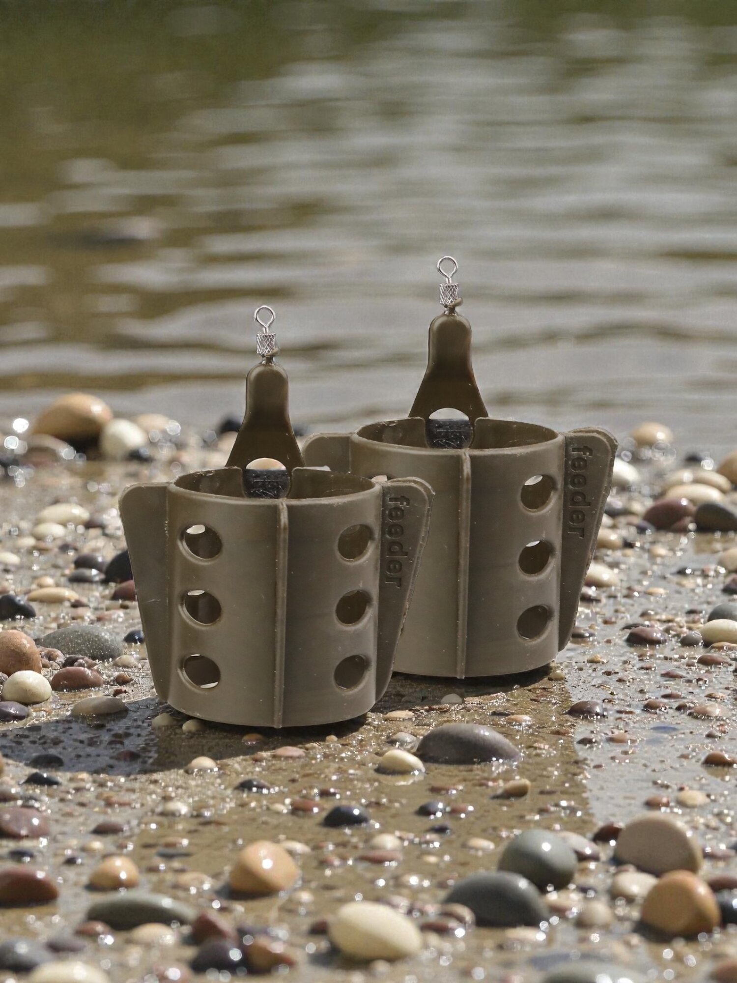 Кормушка рыболовная Mitin Спорт 35 г, для спортивной рыбалки, набор 2 шт.