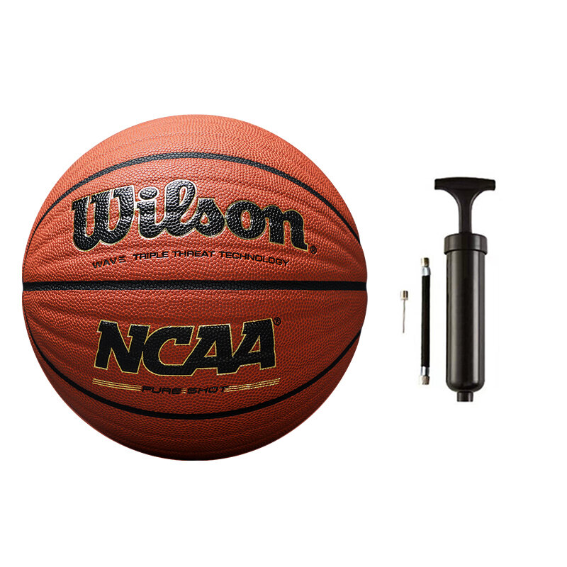 Баскетбольный мяч унисекс Wilson NCAA Collection WTB0640IB07CN, кирпично-красный, размер 7, тренировочный, материал PU, версия CN
