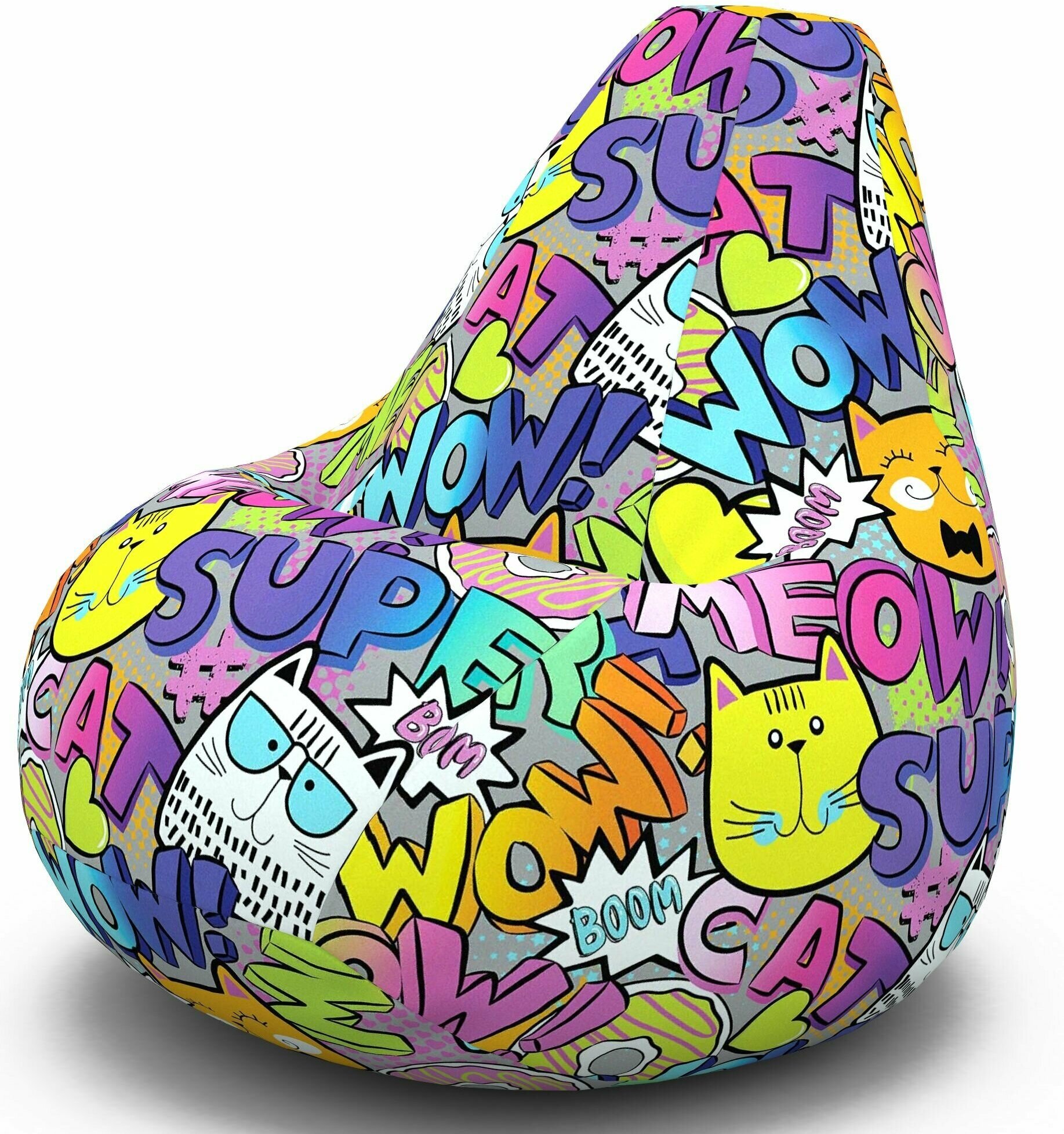 Кресло мешок груша Бум XXL Стандартное Бескаркасная мебель пуф