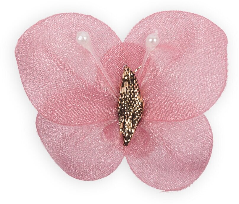 Бабочка капрон "BLITZ" 24 №08 пепельно-розовый