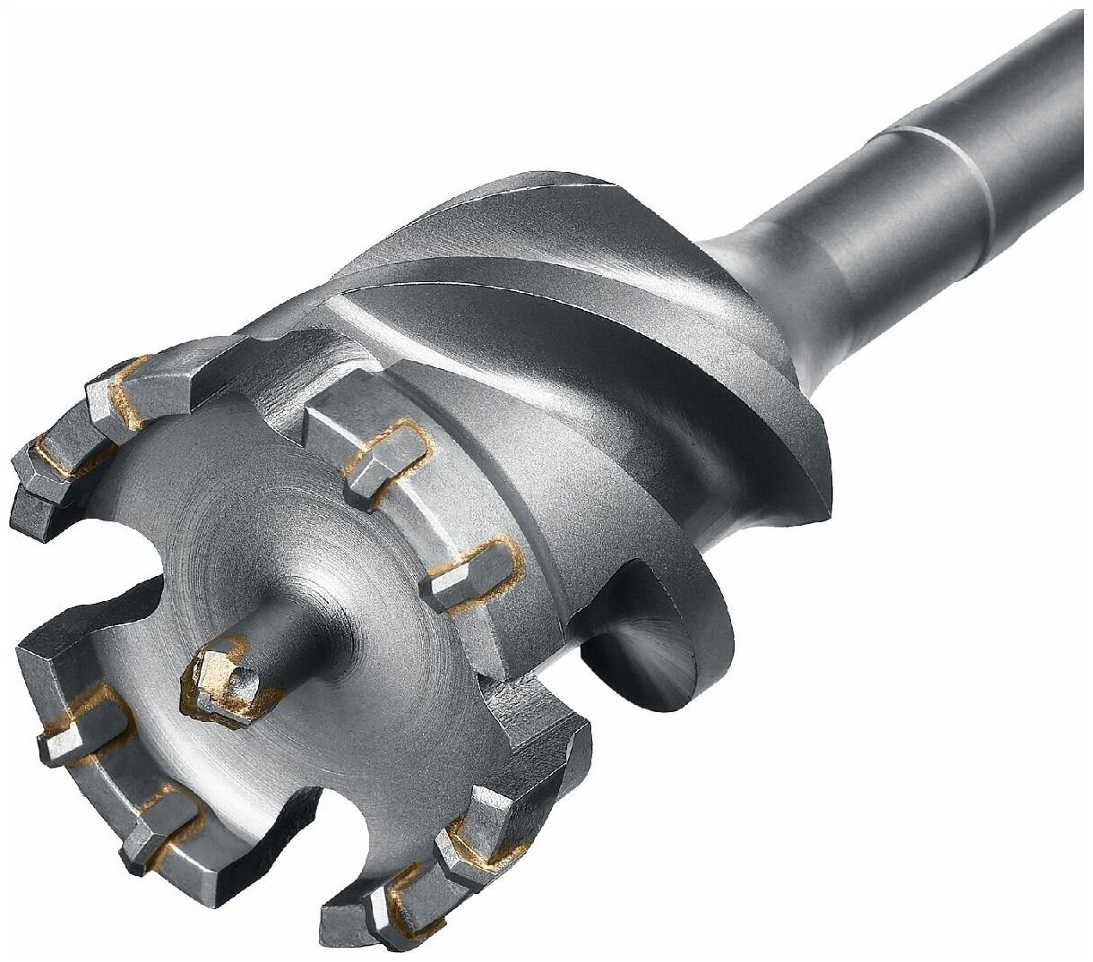 ЗУБР Проломной бур 80 х 600 мм SDS-max сталь 40Х ВК10 рабочая длина 500 мм