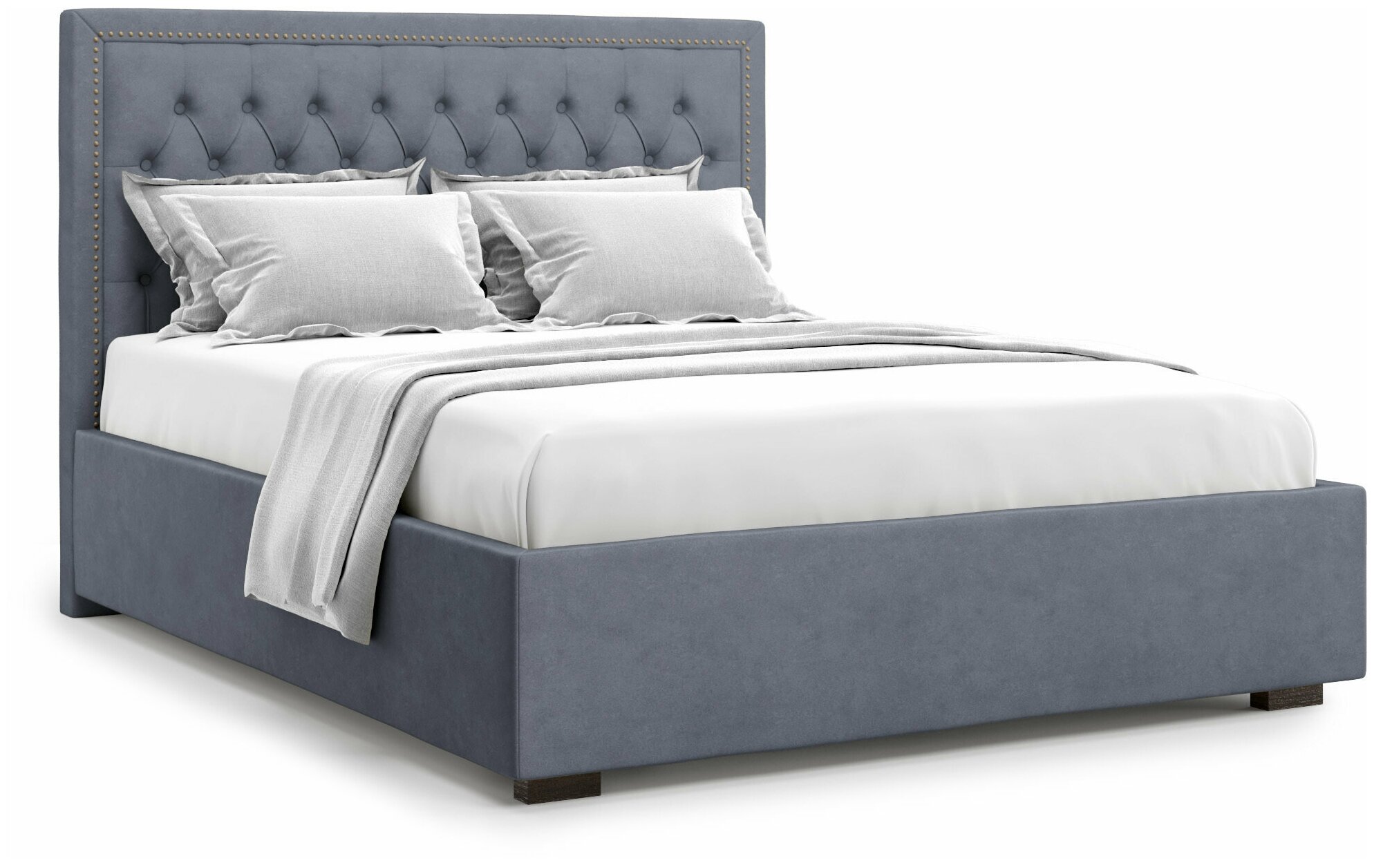 Кровать Orto 140 с ортопедическим основанием без ПМ - Velutto 32