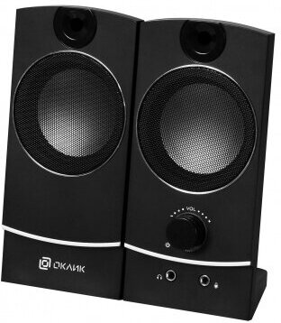 Колонки 2.0 Oklick OK-118 черный