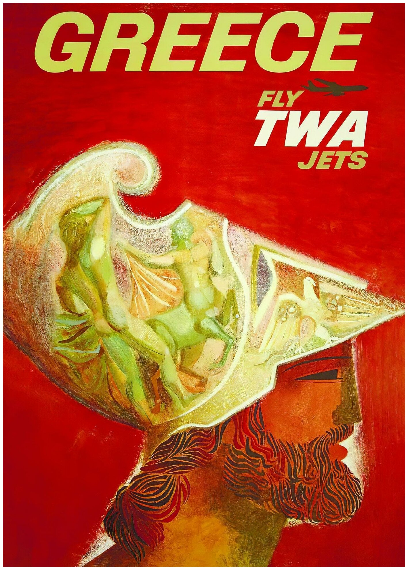 Постер / Плакат / Картина Греция 40х50 см в подарочном тубусе