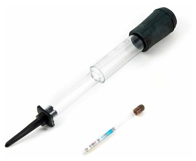 Ареометр универсальный ( электролит + тосол) в бум. коробке, АУК