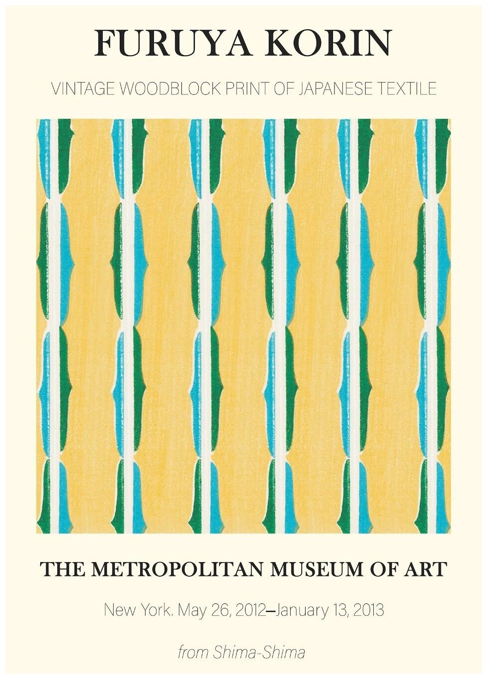 Постер / Плакат / Картина Японский минимализм - Метрополитен 40х50 см в подарочном тубусе