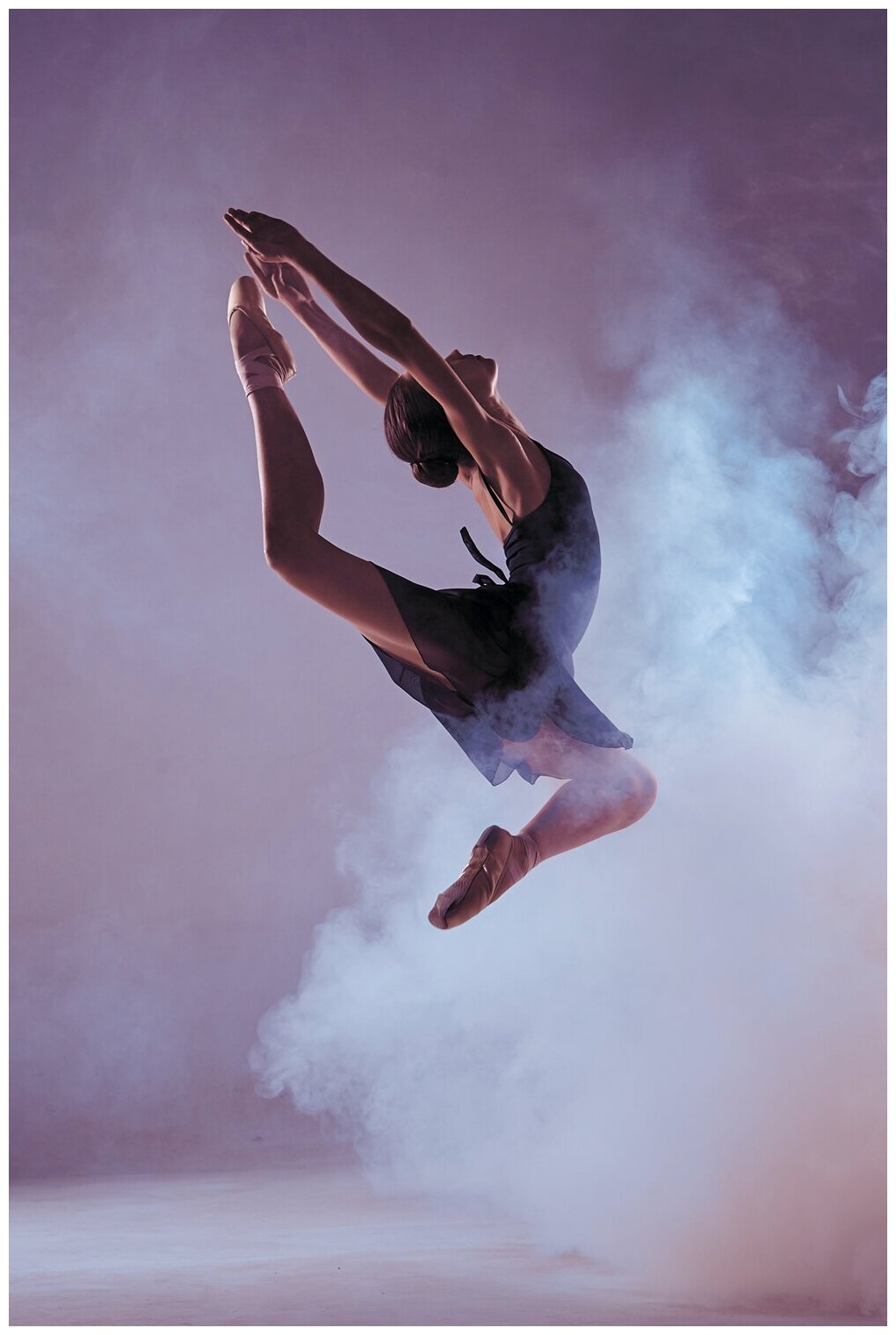 Постер / Плакат / Картина Балерина 50х70 см в подарочном тубусе