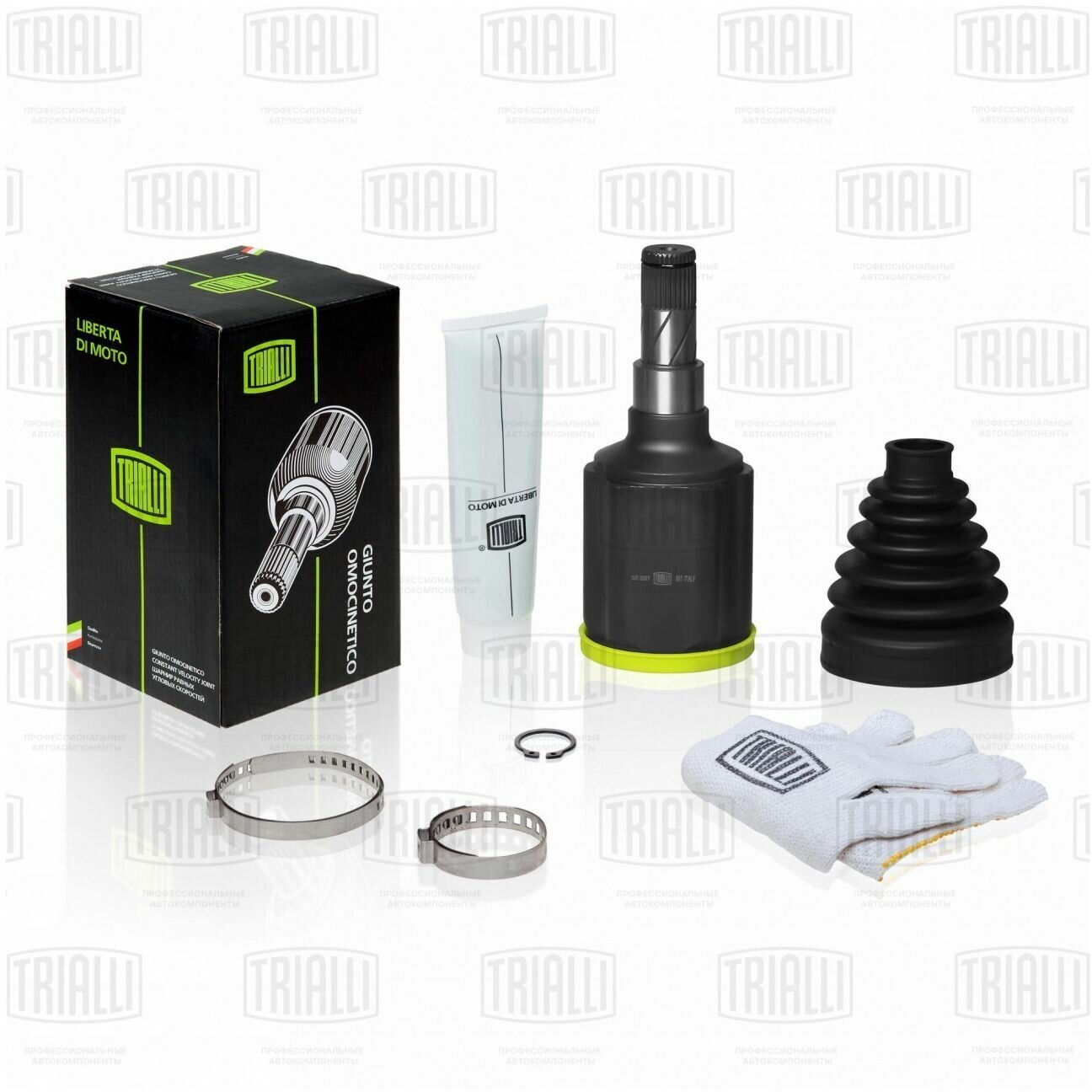 ШРУС для а/м Chevrolet Cruze (09-) 1.6i MT/AT (внутр.) (GO 0507), TRIALLI GO0507