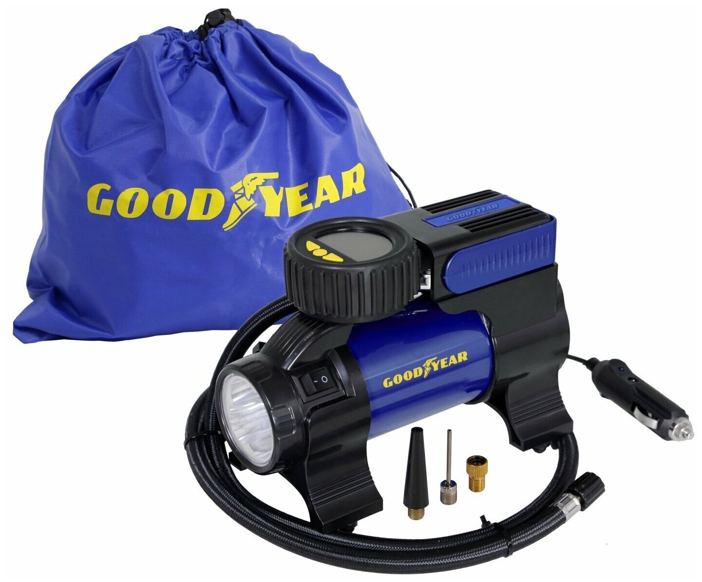 Компрессор Goodyear 35л/мин LED DIGITAL сумка