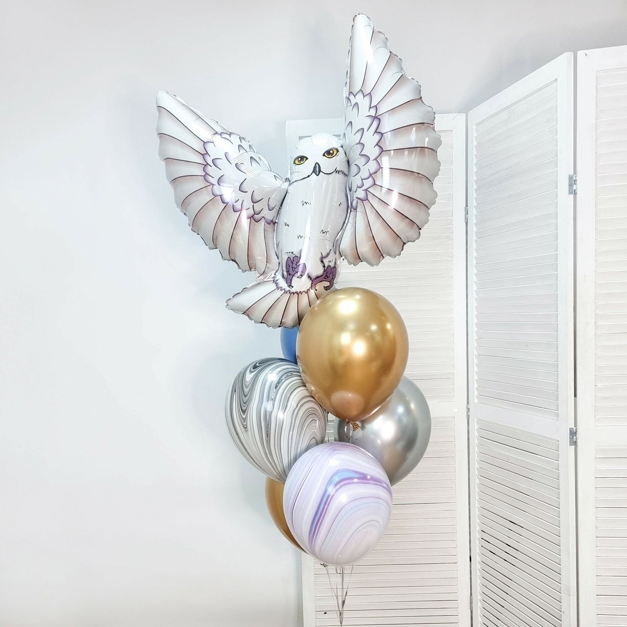 Набор праздничных шаров "Сова"