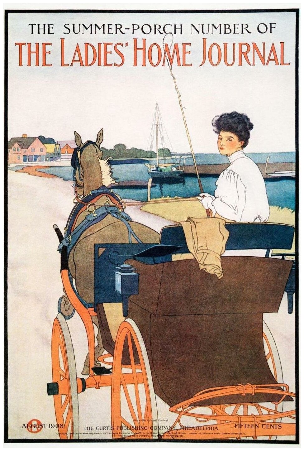 Постер / Плакат / Картина Афиша - Женский журнал 60х90 см в подарочном тубусе