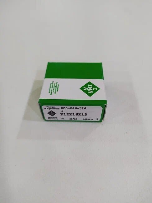 Подшипник INA K 12*16*13/0,052 игольчатый подшипник с сепаратором в сборе