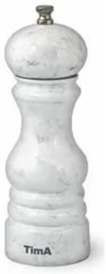 Мельница для специй Tima , P-178SW, 17.8 см (белый мрамор)