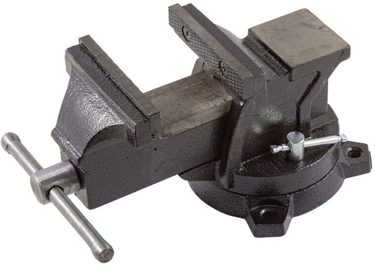 FORSAGE F6540305 Тиски стальные, поворотные с наковальней, 125 мм (5 inch)
