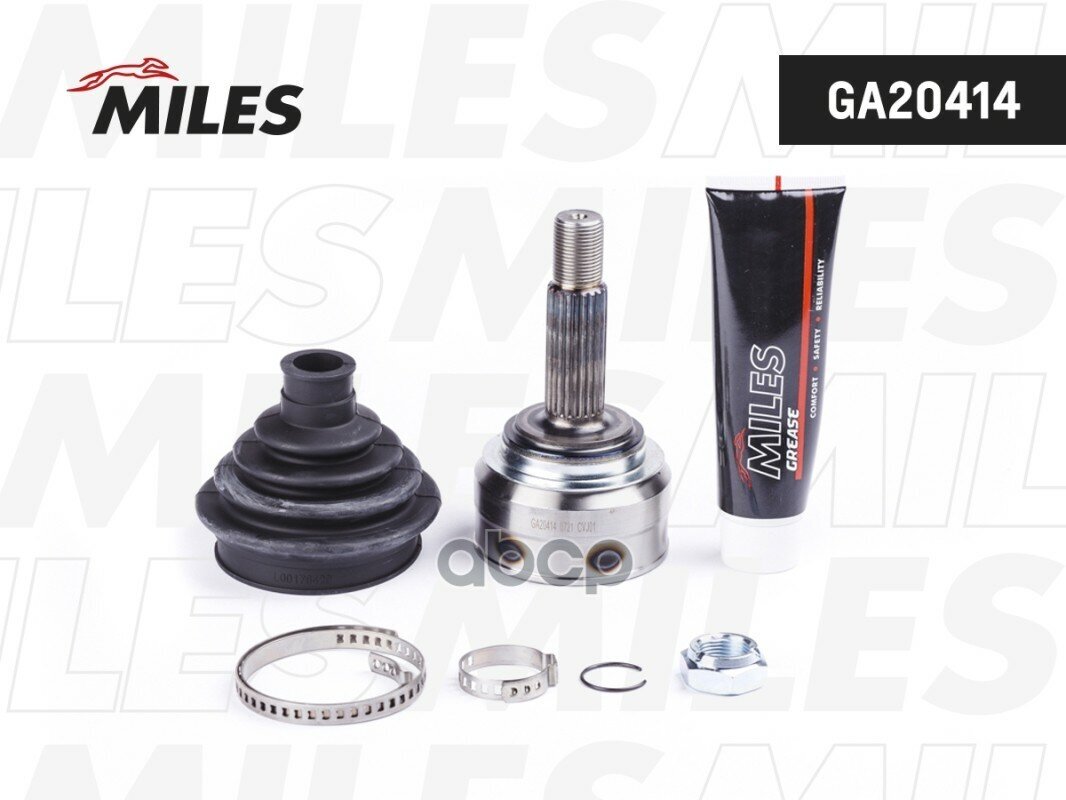 ШРУС наружный SKODA FELICIA/VW CADDY 1.3-1.9D 94-01 (GKN 303001) GA20414 Miles арт. GA20414