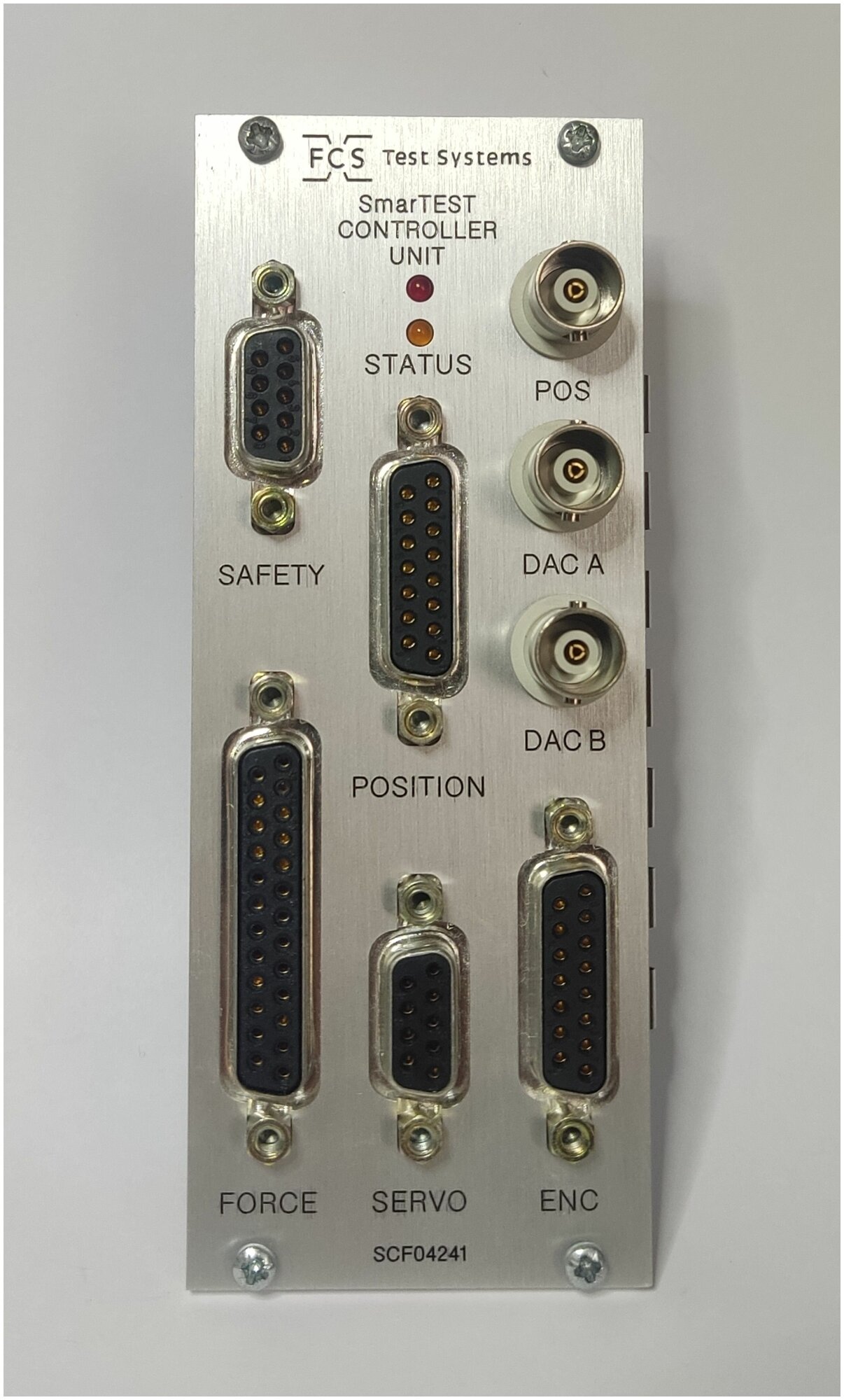 Панель контроллера SmarTest Controller MOOG SCF04241