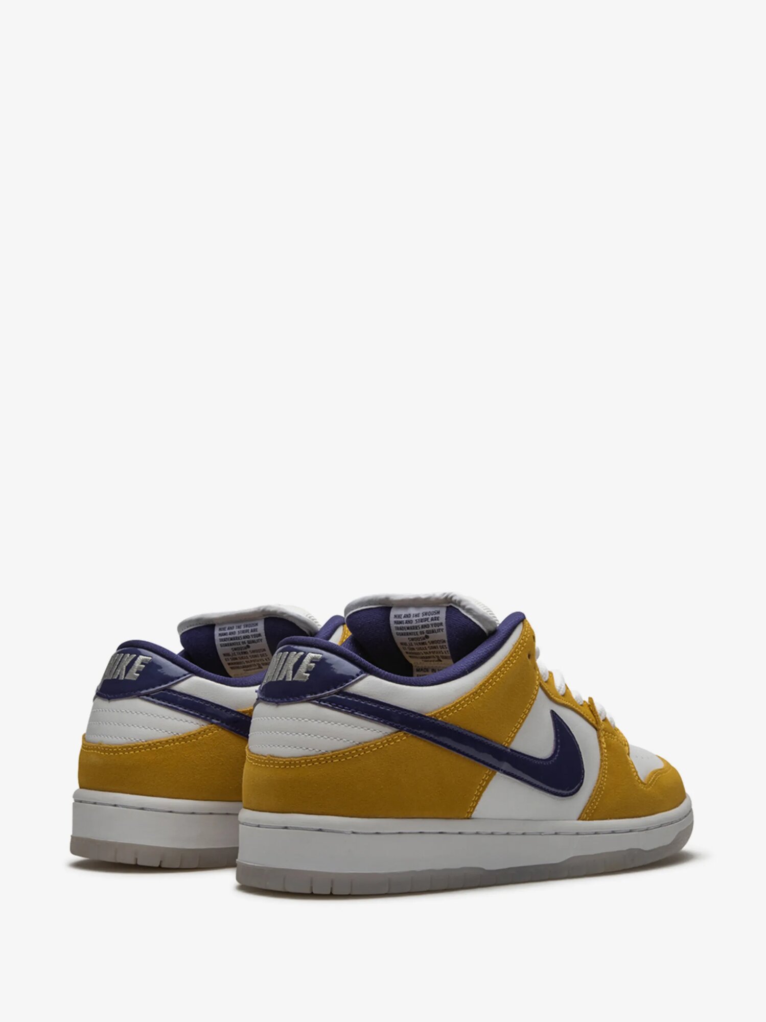 Кроссовки NIKE SB Dunk, размер 10.5, белый — фото 1